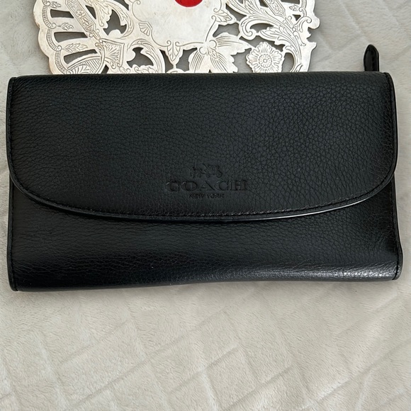 Coach | Bags | Coach Leather Wallet | Poshmark